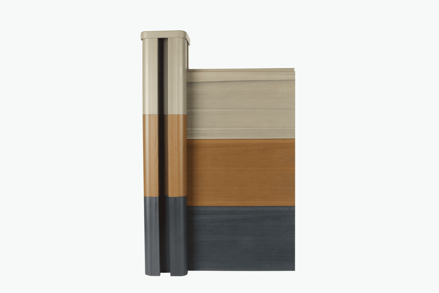 Co-extrusion WPC Fence Post